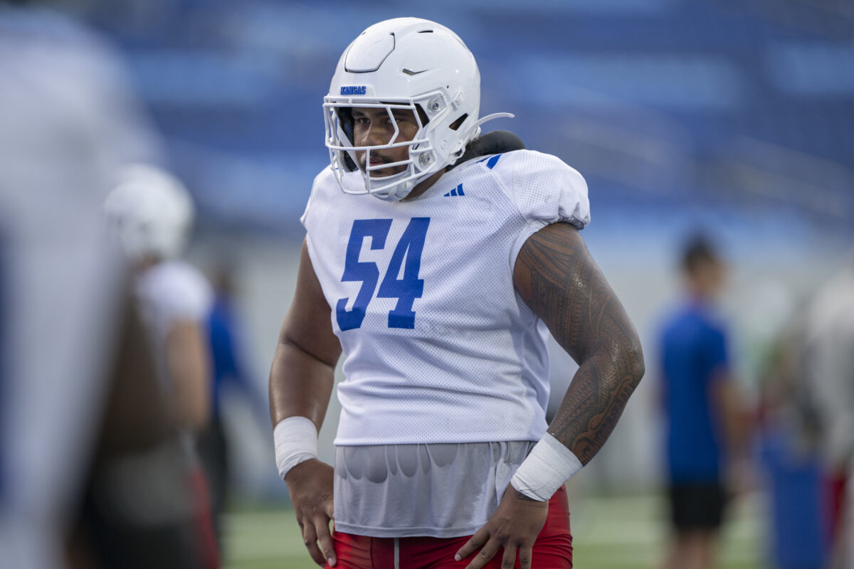 Photo Gallery: KU football hosts first practice in new David Booth ...